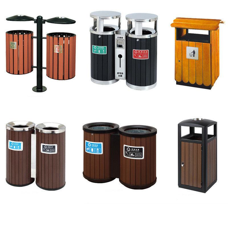 Outdoor Trash Can Large Street Classification Scenic Area Sanitation ...