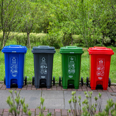 Public Garbage Park Street Recycling Waste 150 Gallon Rollout Auto ...
